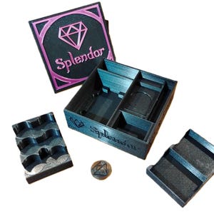 Splendor Box With Cities Expansion for Storage, Travel, and Play - Etsy