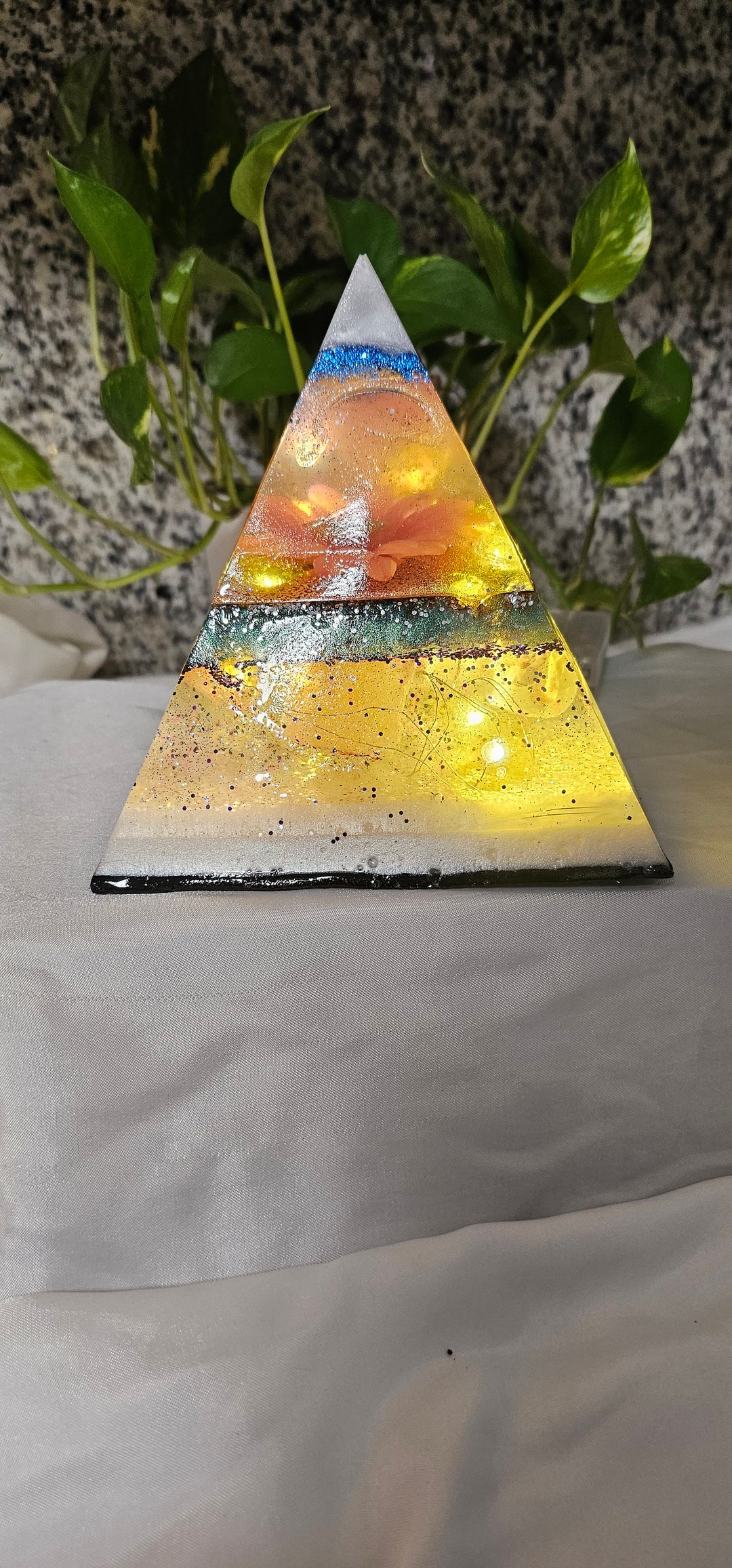 Lighted Flower Pyramid - Etsy