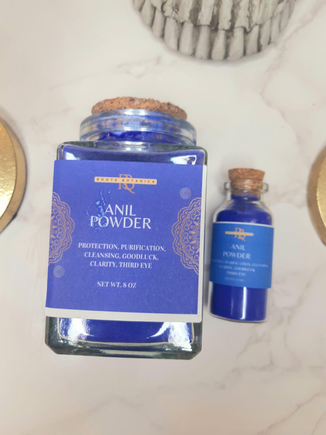 Blessed Blue Indigo Anil Nila Powder, Blue Bath, Protection, Cleansing ...