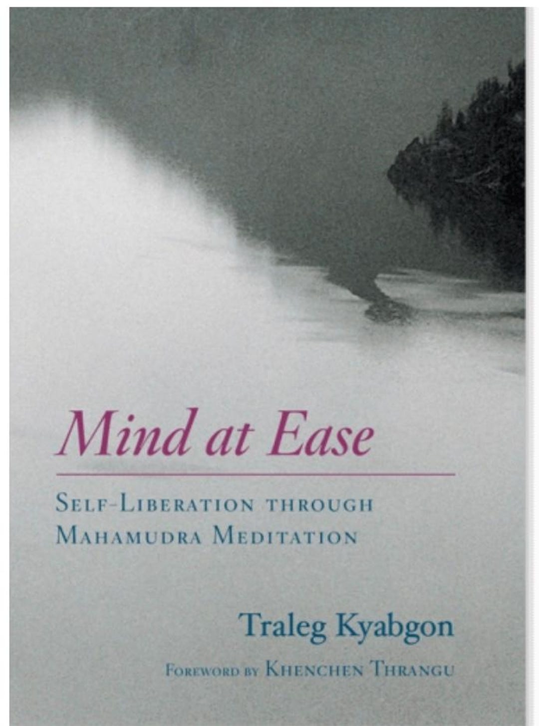 Mind at Ease: Self-liberation Through Mahamudra Meditation Paperback ...