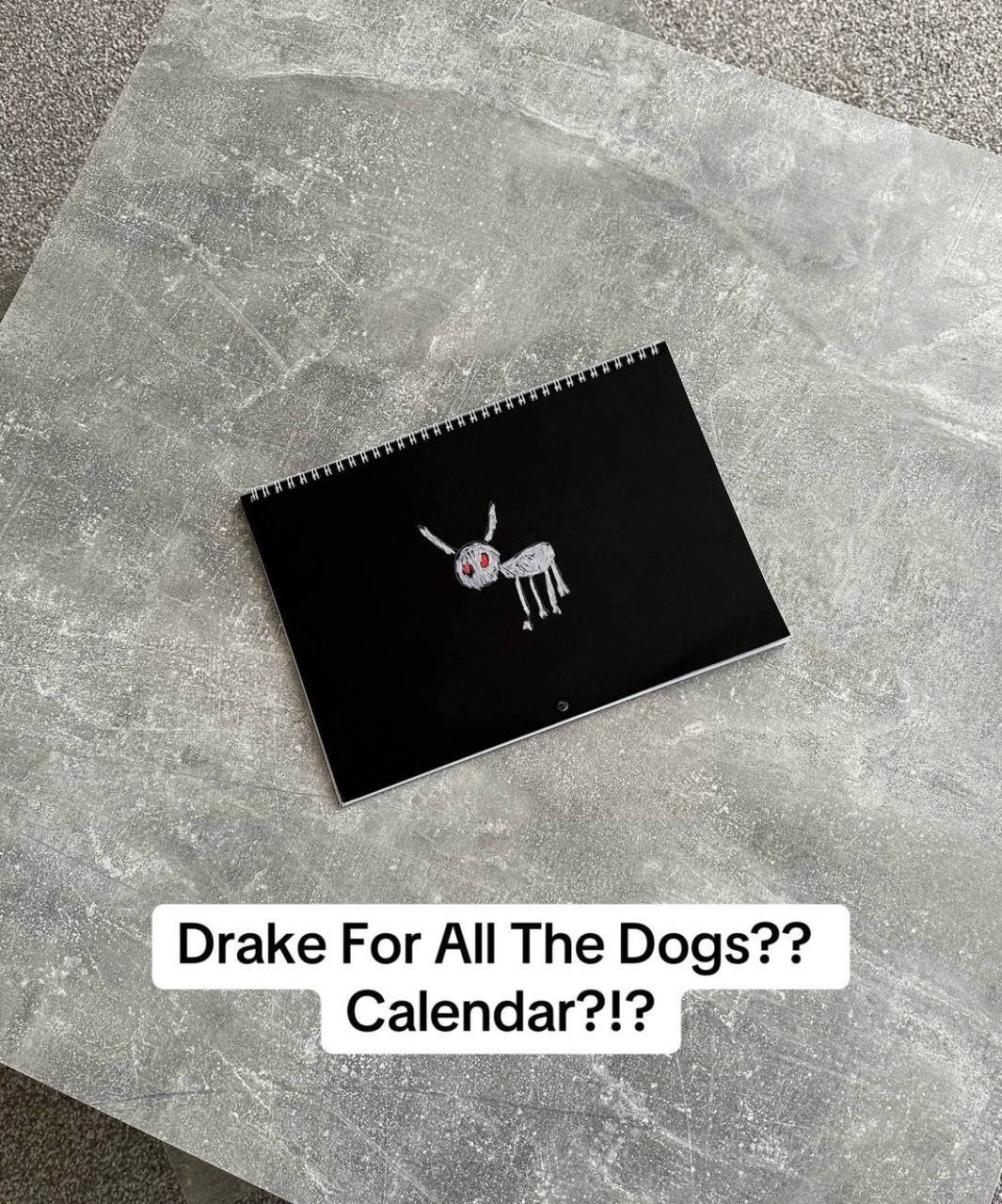 Drake Calendar 2024 - Slime You Out - New Year Album Calendar sold by ...