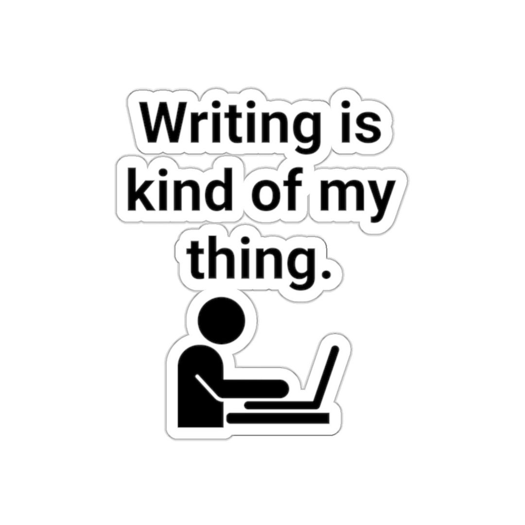 Funny Writer Sticker, Gift for Journalist, Gift for Writer, Journalist ...