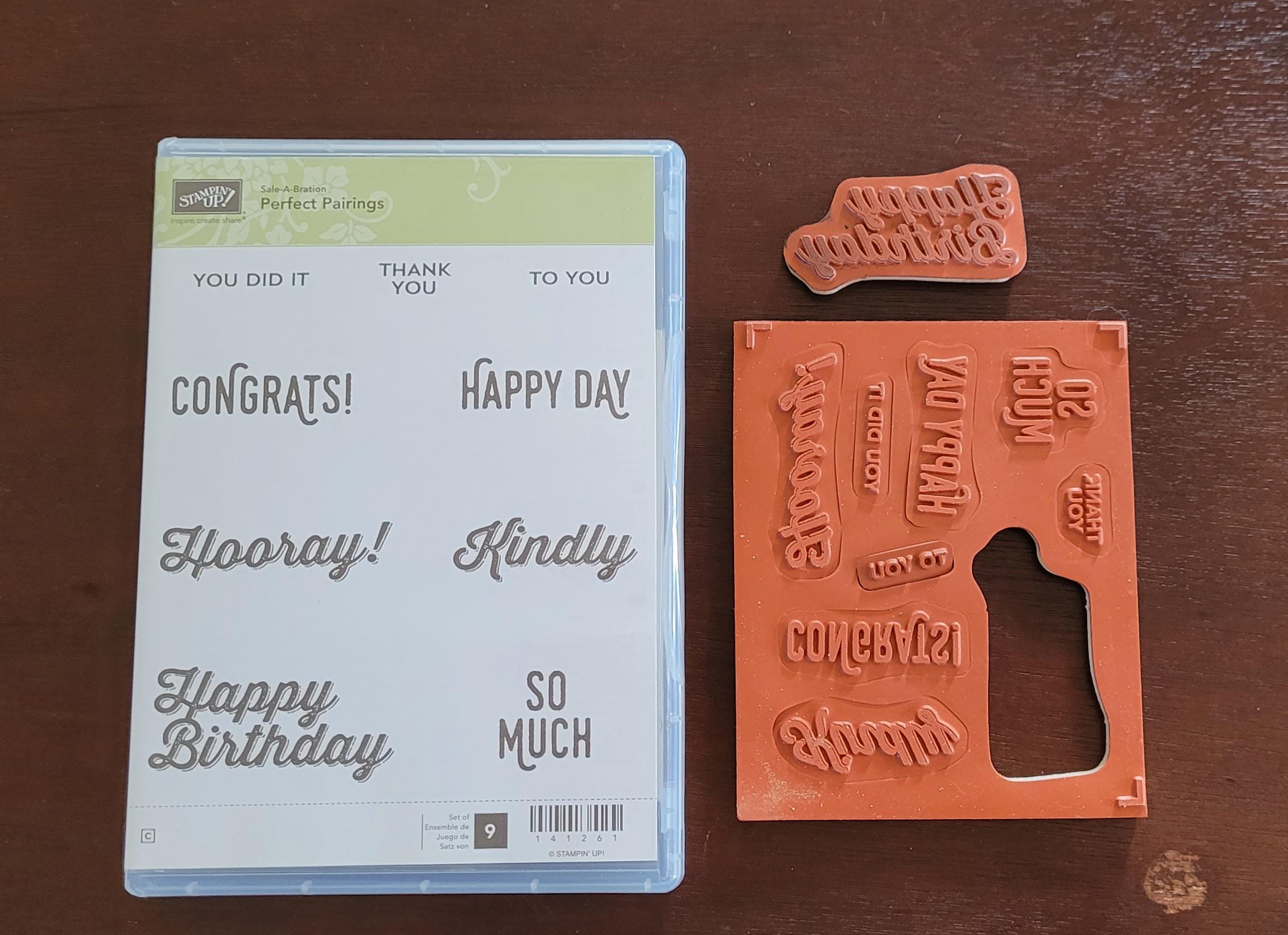 Retired Stampin' up Stamp Sets - Etsy
