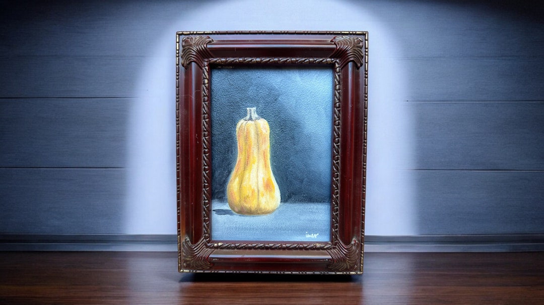 Butternut - Original Oil Painting in Frame - Etsy