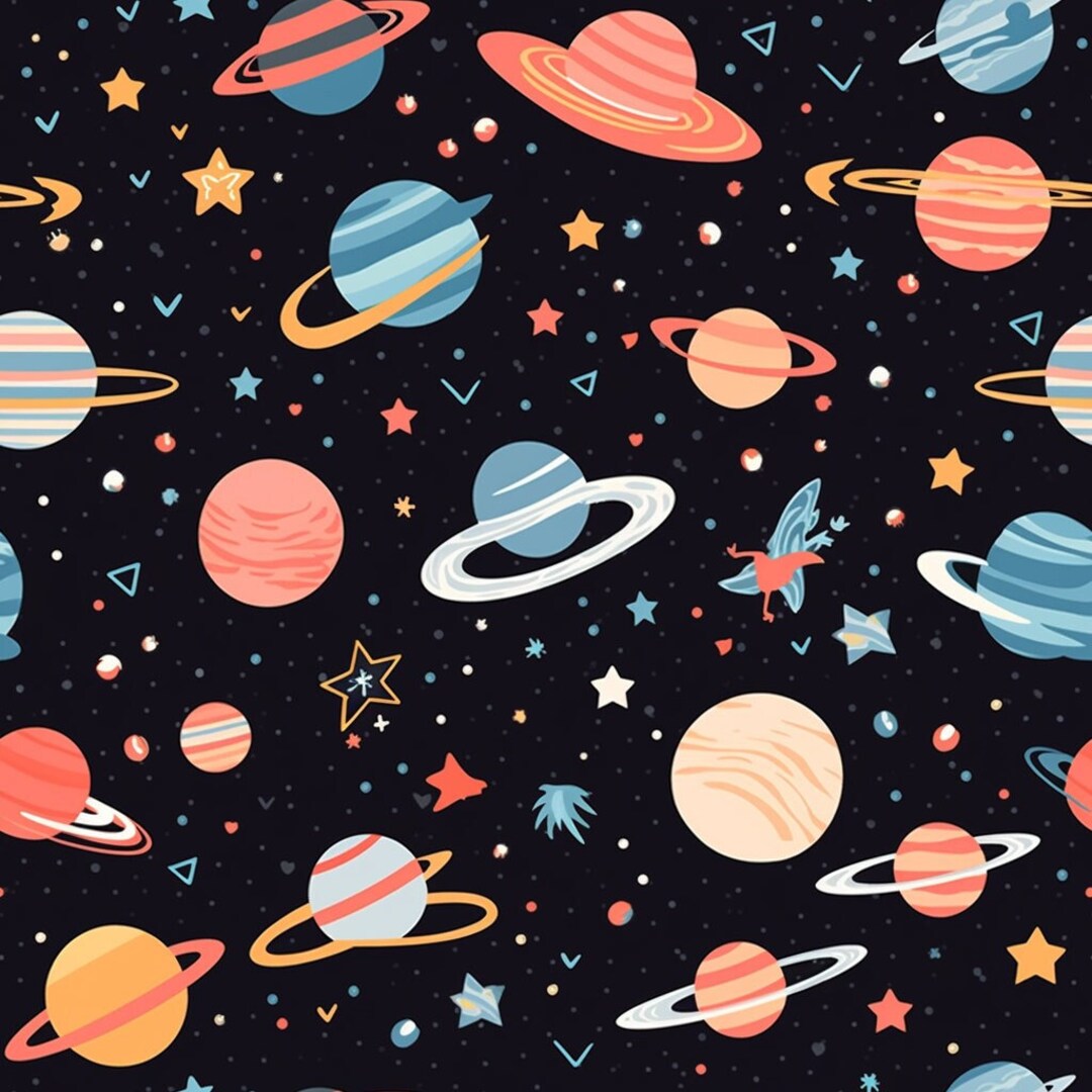 Space Boy Background - Etsy