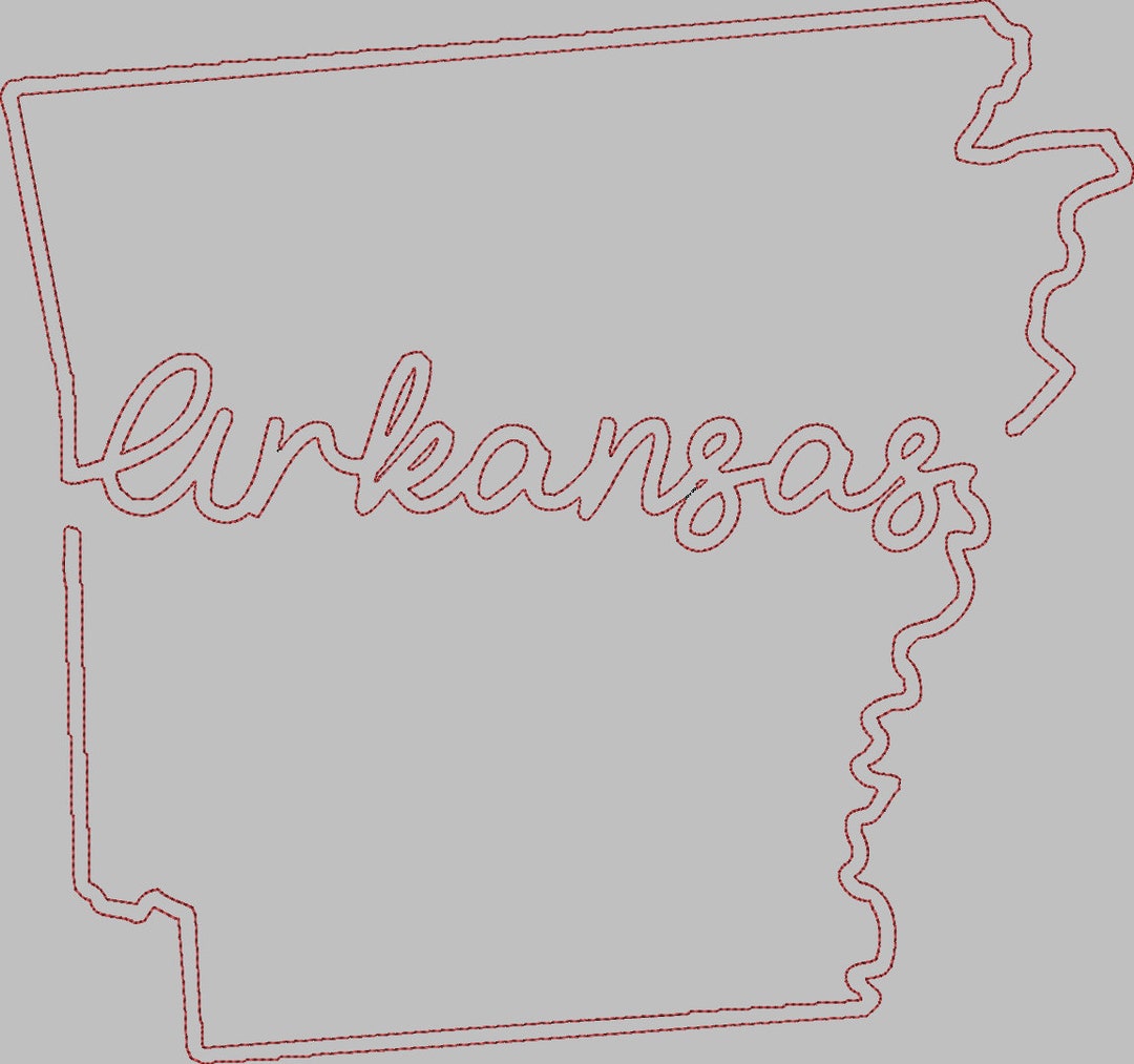 Arkansas Quilting Machine Embroidery Design. Arkansas Quilt Embroidery ...