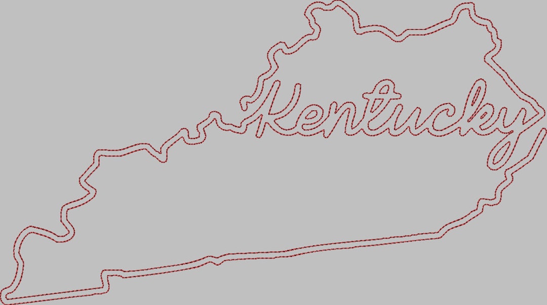 Kentucky Quilting Machine Embroidery Design. Kentucky Quilt Embroidery ...