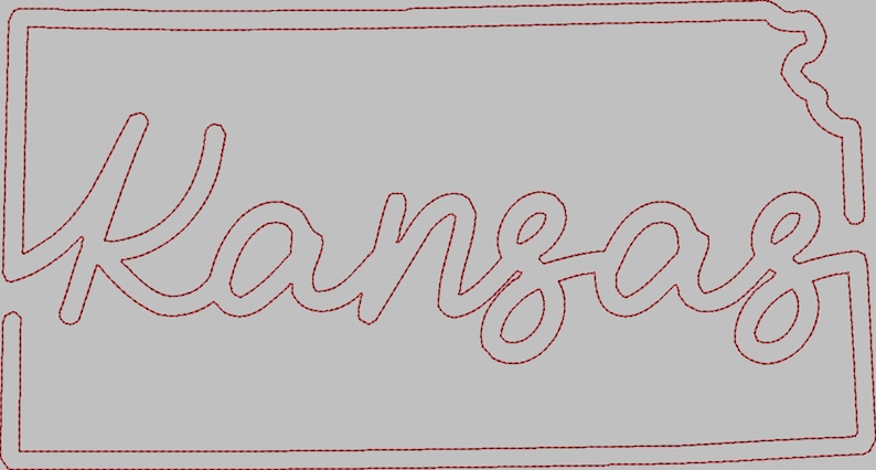 Kansas Quilting Machine Embroidery Design. Kansas Quilt Embroidery ...