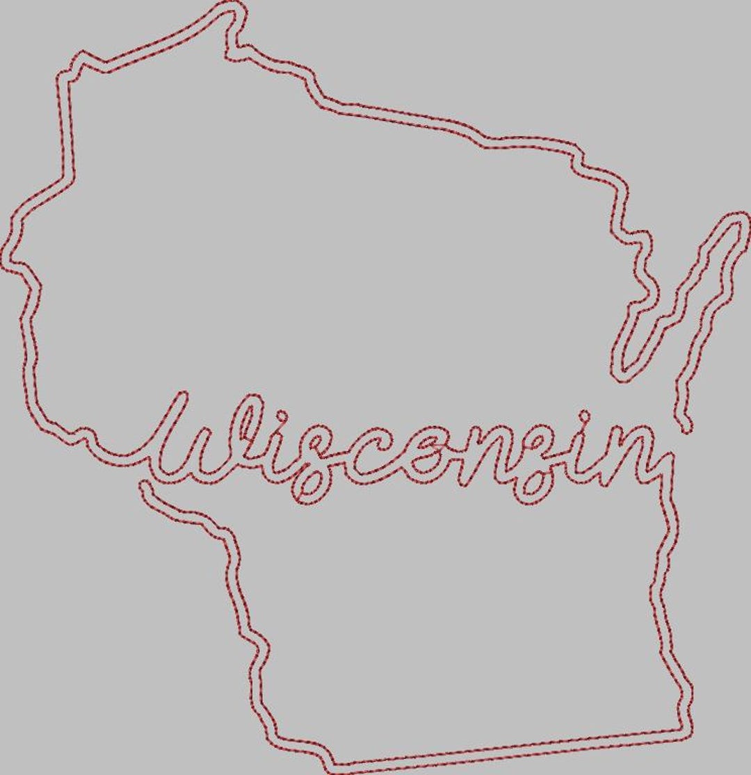 Wisconsin Quilting Machine Embroidery Design. Wisconsin Quilt ...