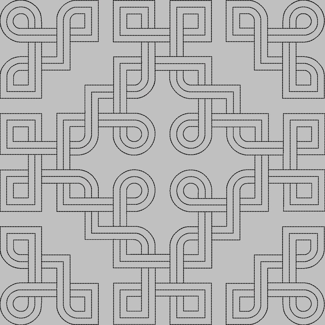 Celtic Quilting Machine Embroidery Design. Celtic Quilt Embroidery ...