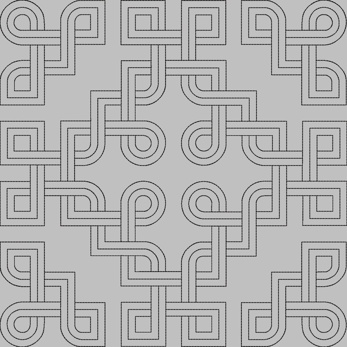 Celtic Quilting Machine Embroidery Design. Celtic Quilt Embroidery ...