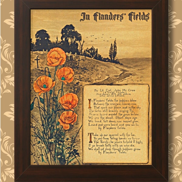 Framed Poem - Etsy
