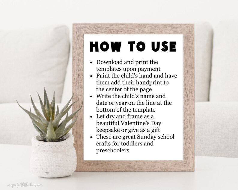 Valentine's Day Scripture Handprint Craft: Christian Homeschool Art ...