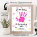 Valentine's Day Scripture Handprint Craft for Sunday School Christian ...