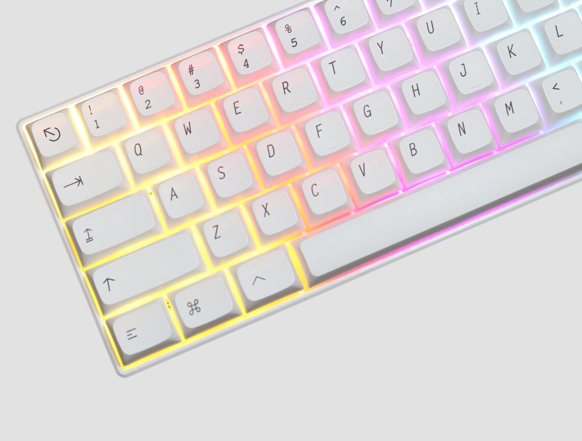 Custom Mechanical Keyboard 60% Perfect for Gamers and Typists Hot ...