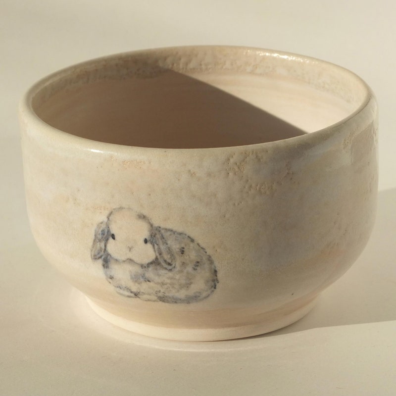 Ceramic Rabbit Bowl - Etsy