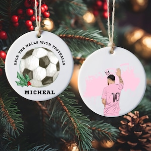 Messi Christmas Ornament 2024 - Etsy