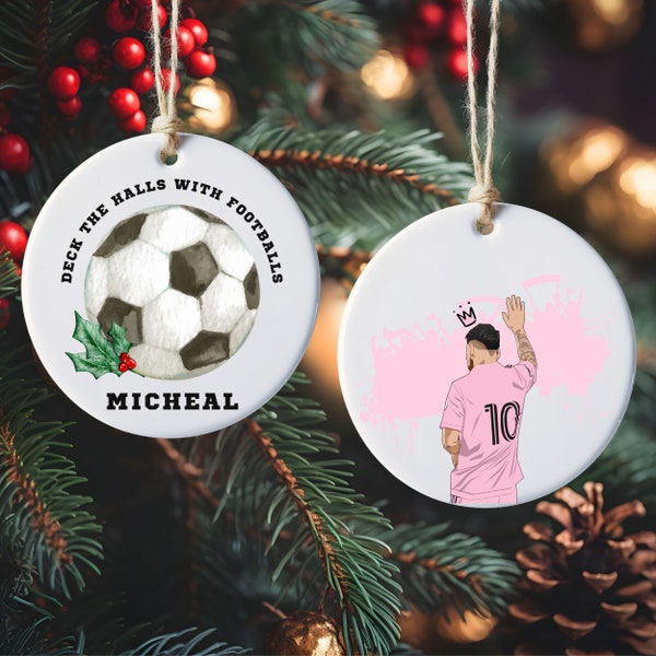 Messi Ornaments Soccer - Etsy