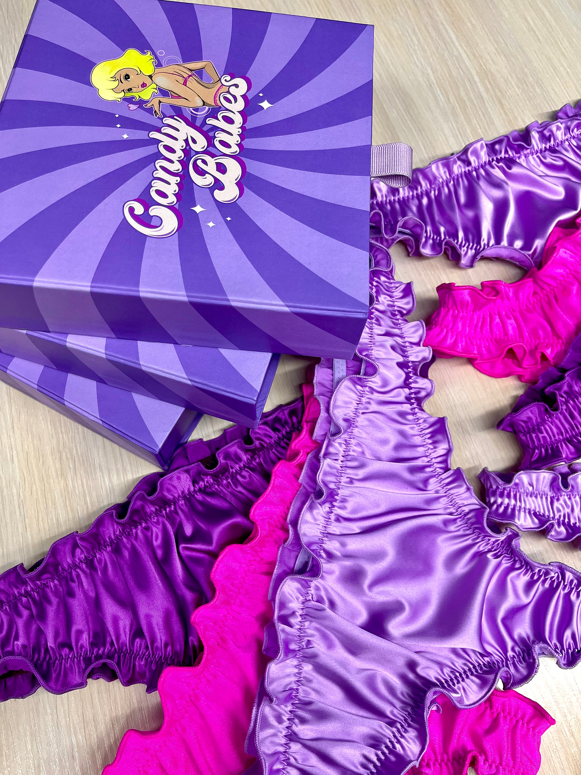 Lingerie for Men, Panty for Men, Shiny Stretch Satin, Silk Satin Frilly ...