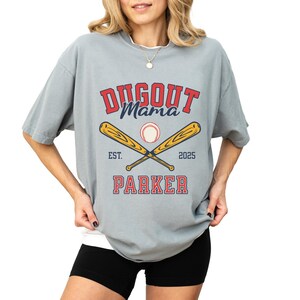 Dugout Mom Shirt Baseball Mom Shirt Custom Softball Mom Shirt Baseball ...