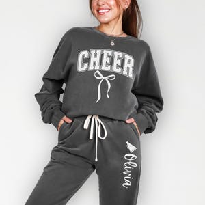 Cheer Sweatshirt Custom Cheer Sets Cheerleader Sweatshirt Cheer Sweats ...