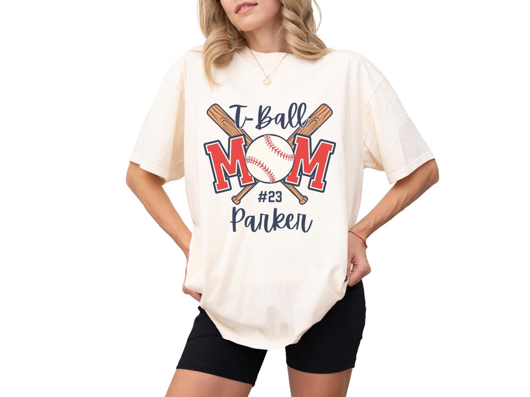 T-ball Mom Shirt Tball Mom Shirt Tball Mama Shirt Teeball Mom Baseball ...