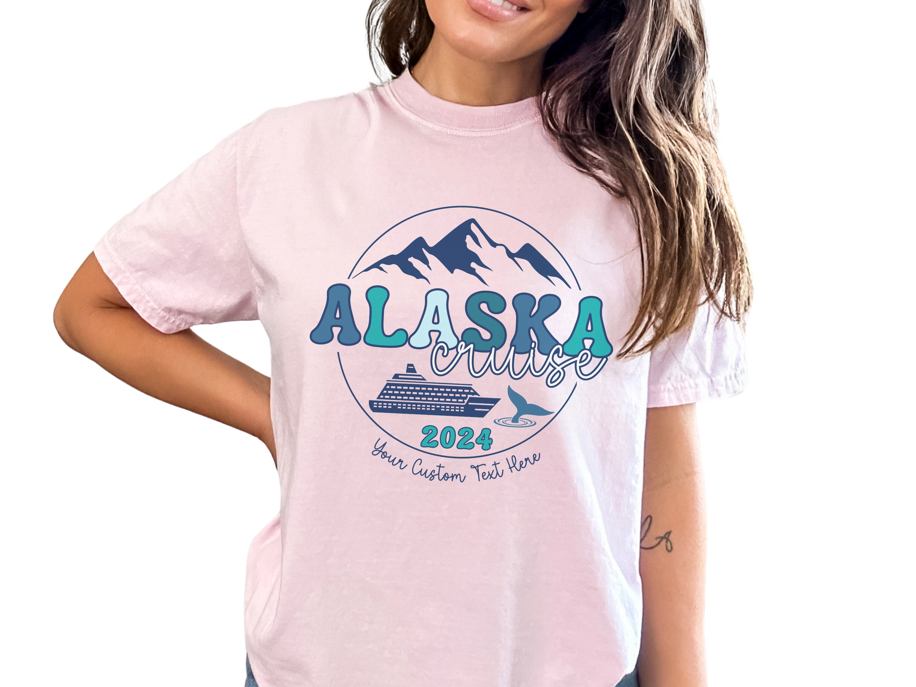 Custom Alaska Cruise Shirt, Personalized Alaskan Cruise T Shirts ...