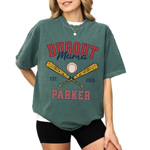 Dugout Mom Shirt Baseball Mom Shirt Custom Softball Mom Shirt Baseball ...