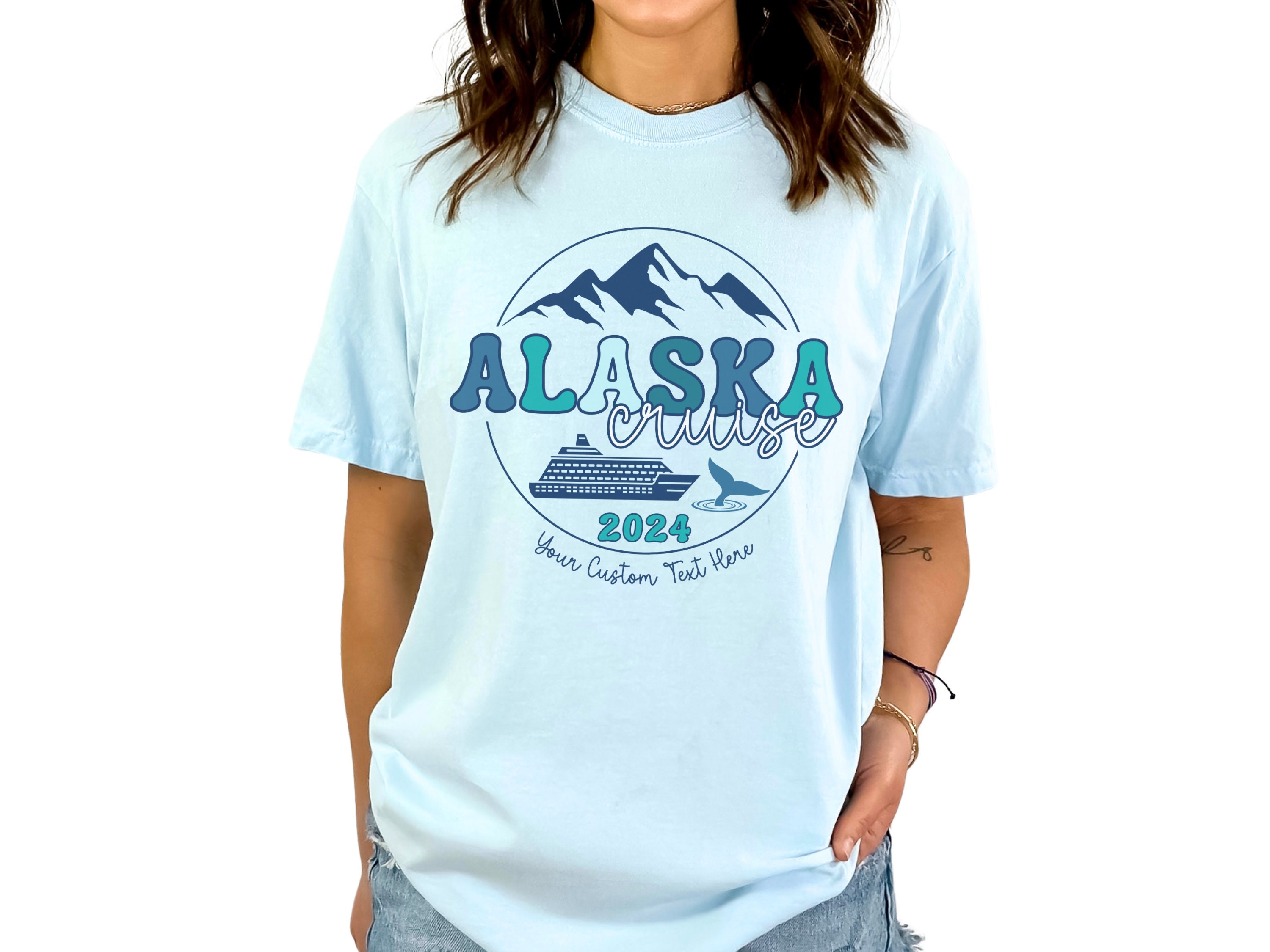 Custom Alaska Cruise Shirt, Personalized Alaskan Cruise T Shirts ...