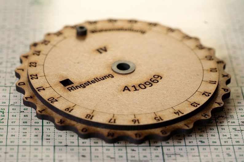 Enigma I Chiffriermaschine 5 Rotoren Enigma Cipher Machine 5 Rotors - Etsy