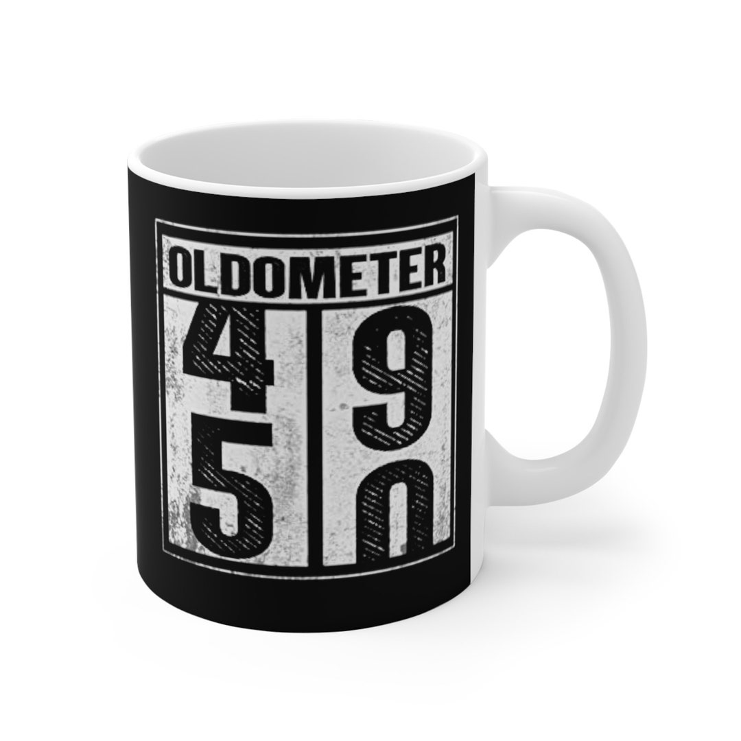 Oldometer 50th Birthday Mug 11oz - Etsy