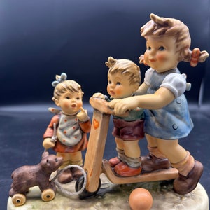 M I Hummel Exclusive Ed "scooter Time" Wonders of Childhood Hum - Etsy