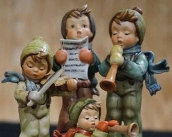 STRIKE UP the BAND — Hummel Goebel | Rare Christmas Vintage German Figurine With Original Box ...