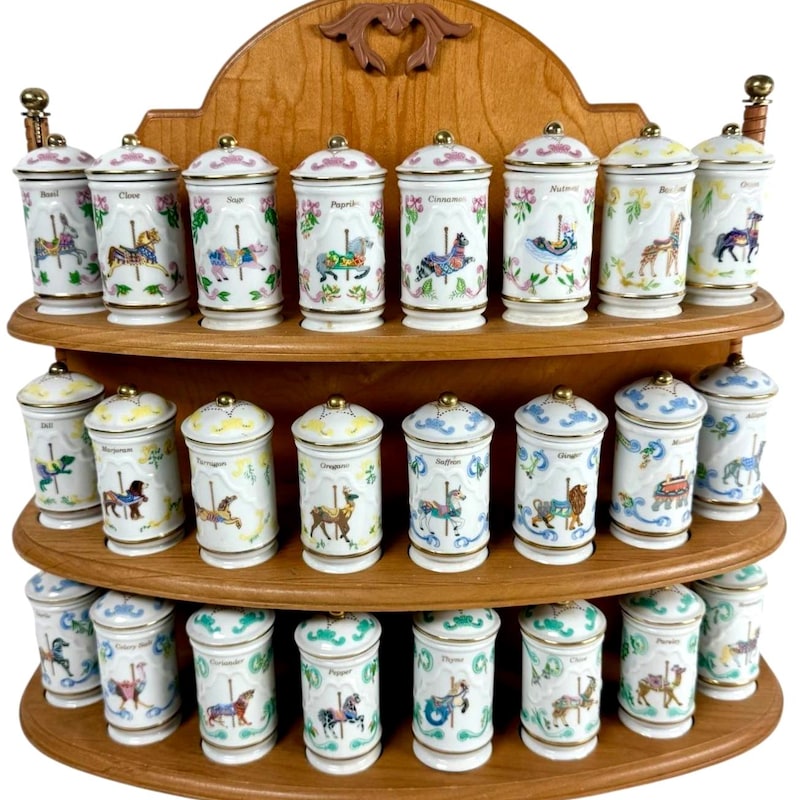 Lenox Full Set Spice Jars - Etsy