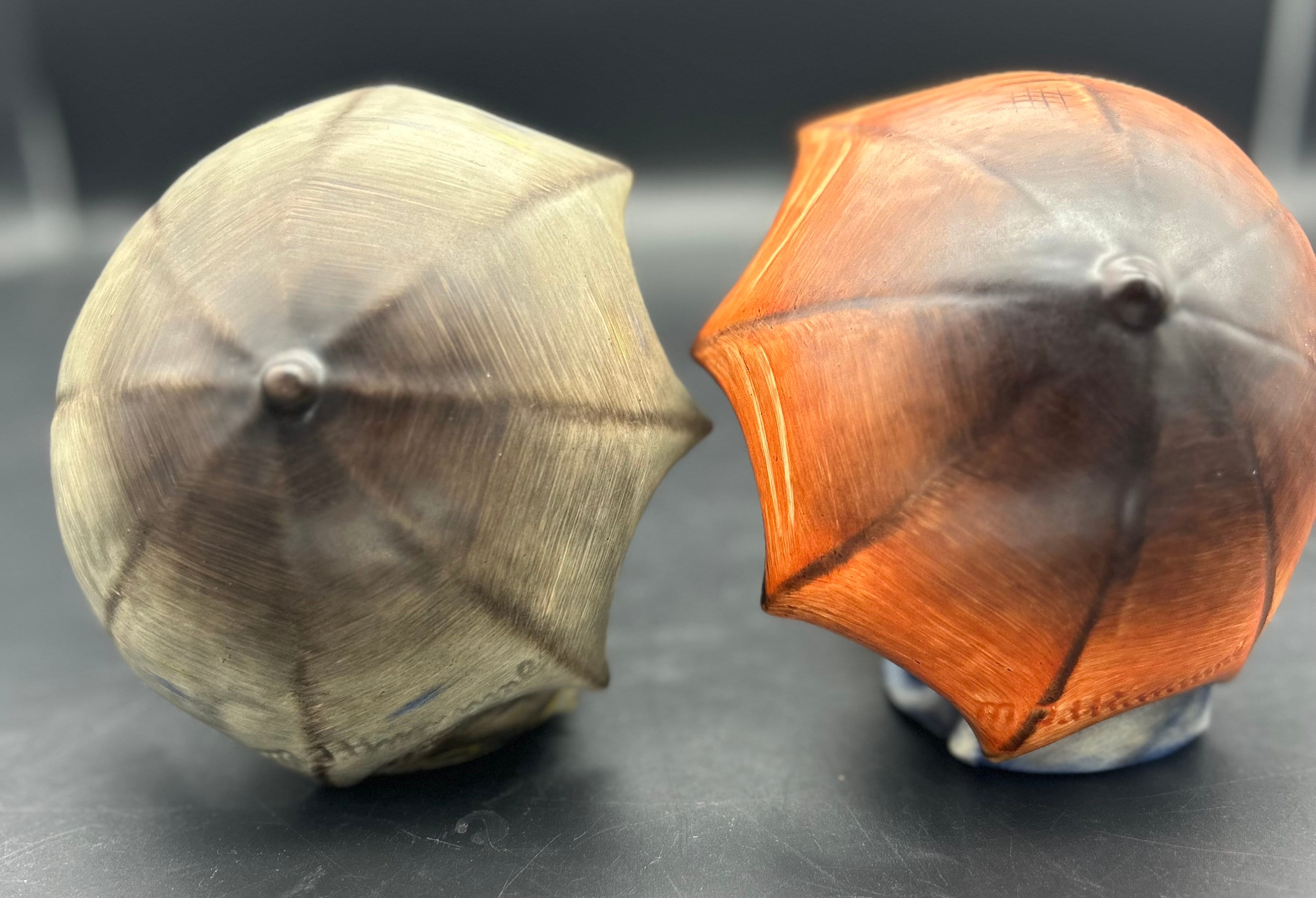 Goebel Matching Pair Figurine Umbrella Boy 152/0 A & Girl 152/0 B MINT - Etsy