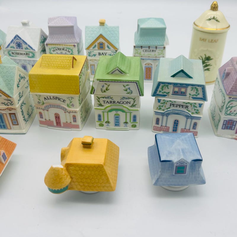 Lenox Garden Village - Etsy