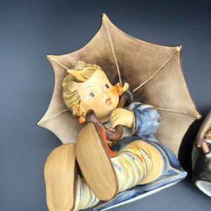 Vintage Hummel Umbrella Boy and Girl Figurine, TMK3 , 8" Tall, Hummel Gift - Etsy