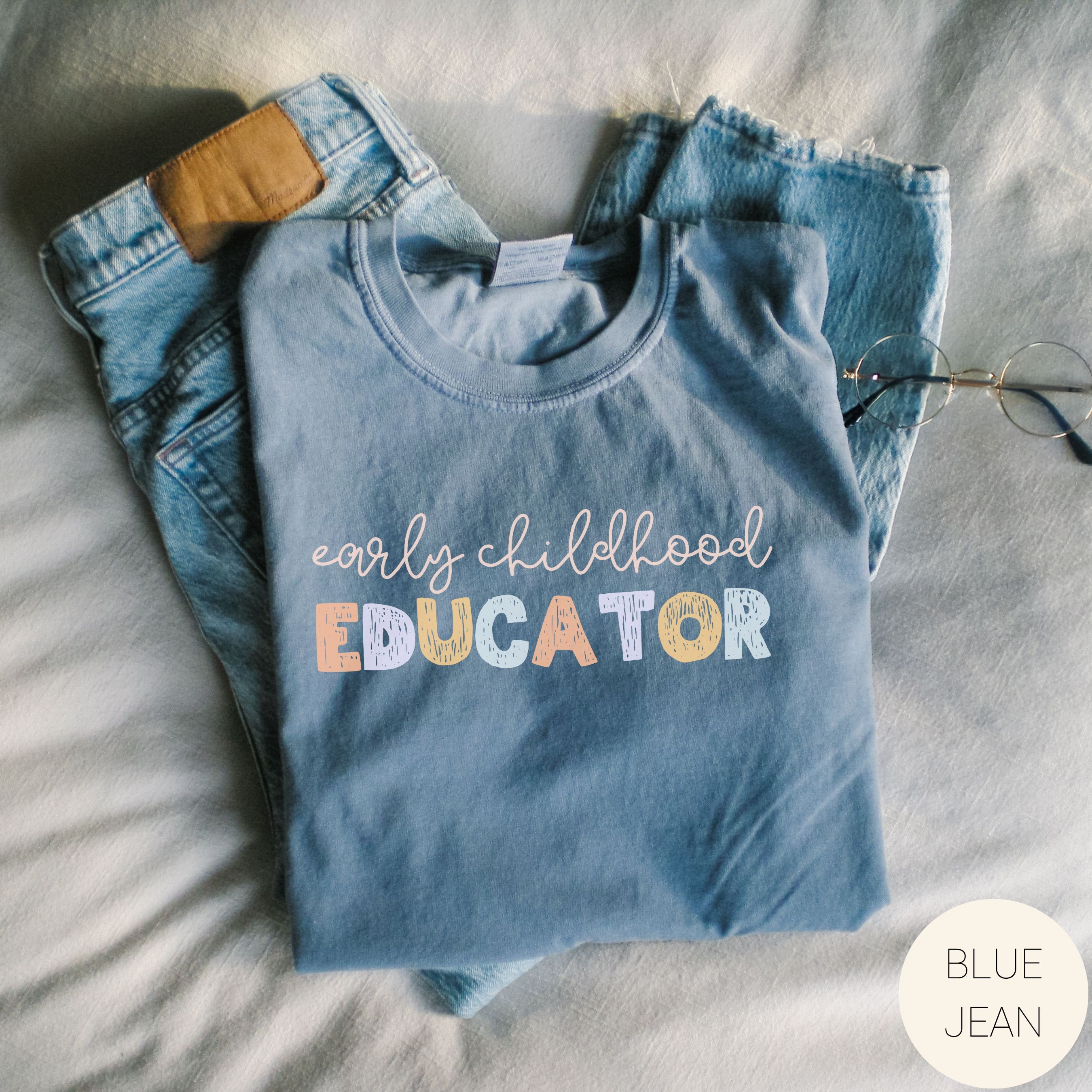 Comfort Colors® Early Childhood Educator, Daycare Teacher Tee ...