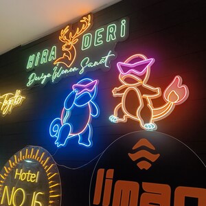 Neon Charmander Neon L Custom Neon Sign | Wedding Signs | Name Neon ...