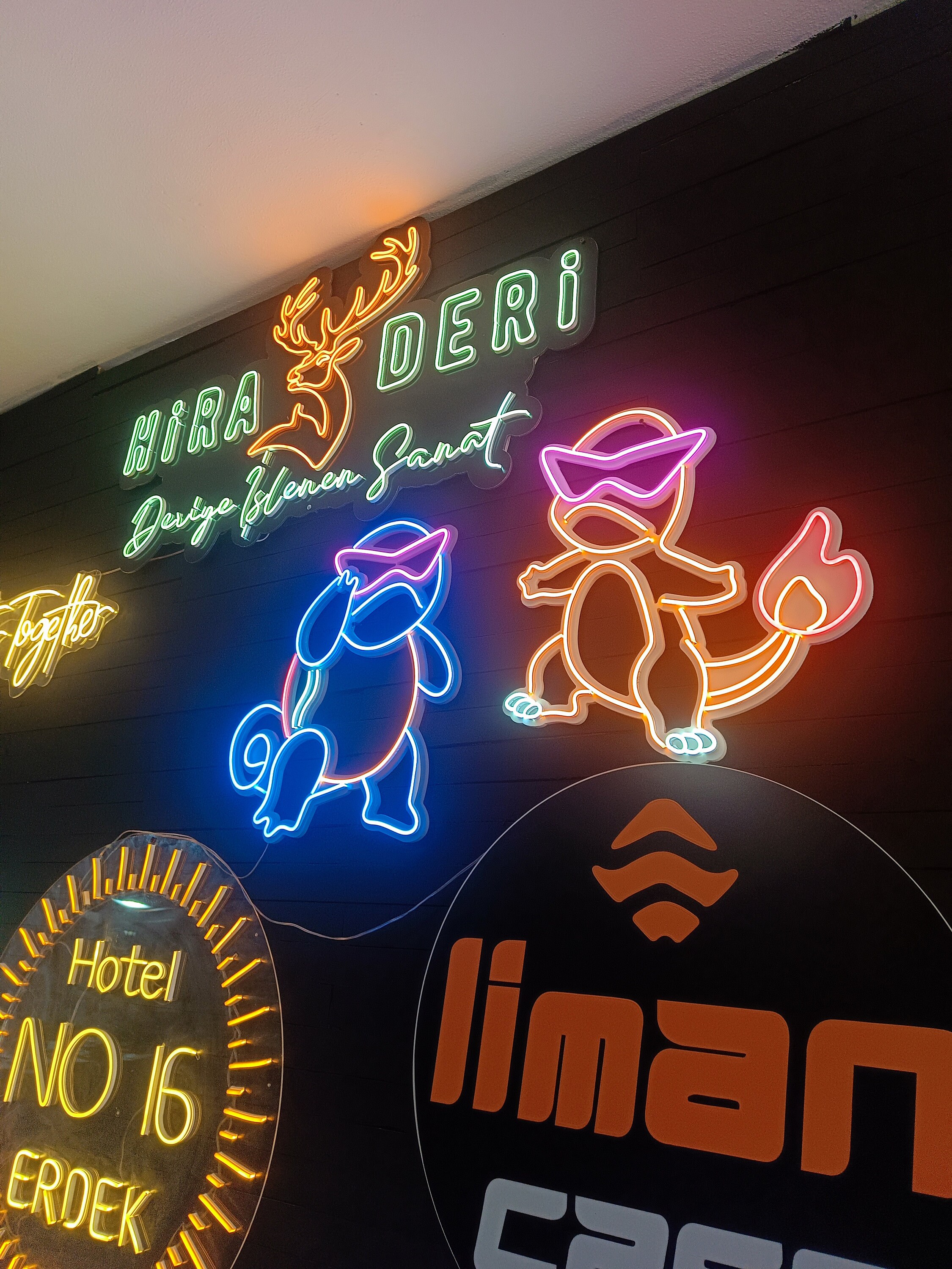 Neon Charmander Neon L Custom Neon Sign Wedding Signs Name Neon Sign ...