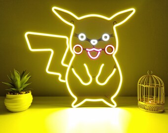 Neon Charmander Neon L Custom Neon Sign Wedding Signs Name Neon Sign ...