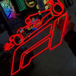 CAR Neon Sign Garage Neon Sign Personalized Gifts for Dads Neon for ...