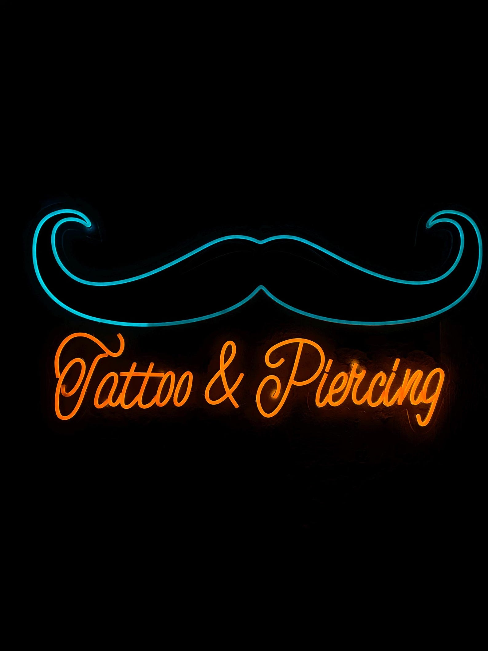 Tattoo Neon Sign Wall Art Decor Piercing Neon Sign Game Room Neon Sign ...