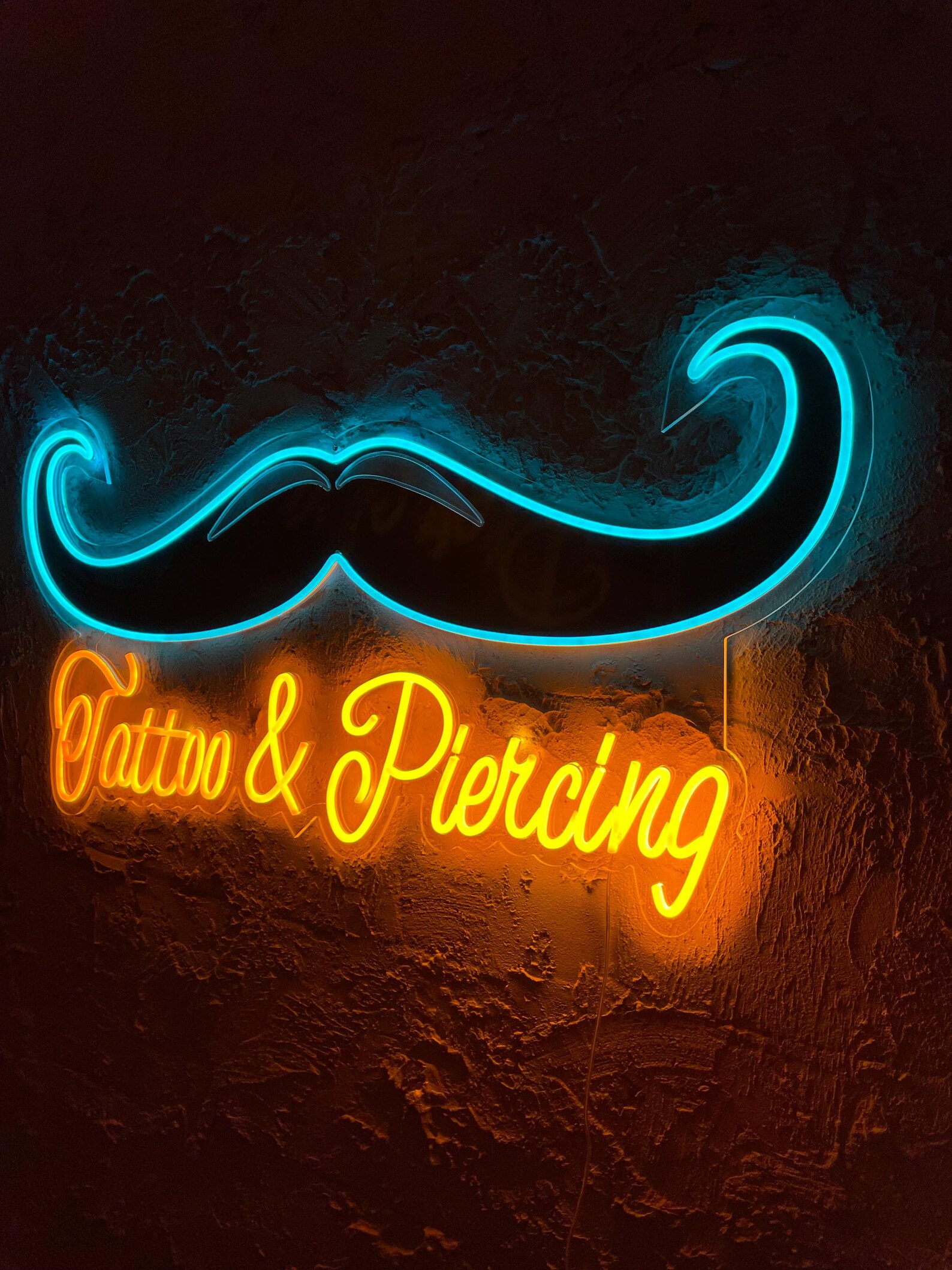 Tattoo Neon Sign Wall Art Decor Piercing Neon Sign Game Room Neon Sign ...