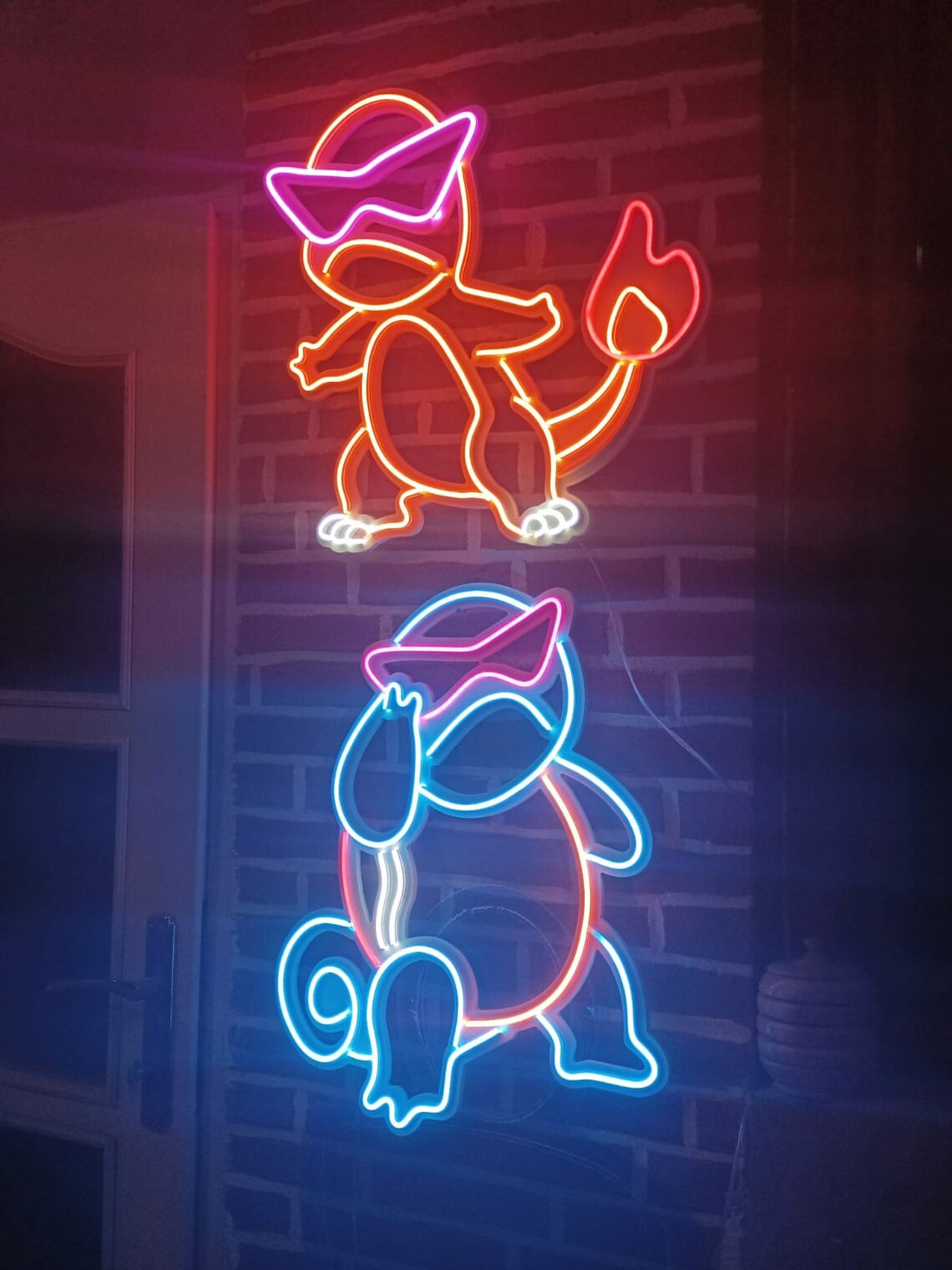 Neon Charmander Neon L Custom Neon Sign Wedding Signs Name Neon Sign ...