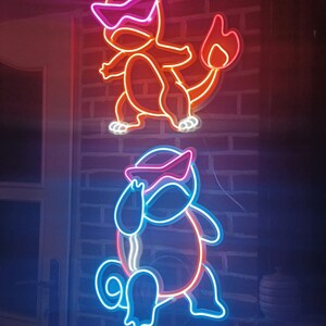 Neon Charmander Neon L Custom Neon Sign | Wedding Signs | Name Neon ...