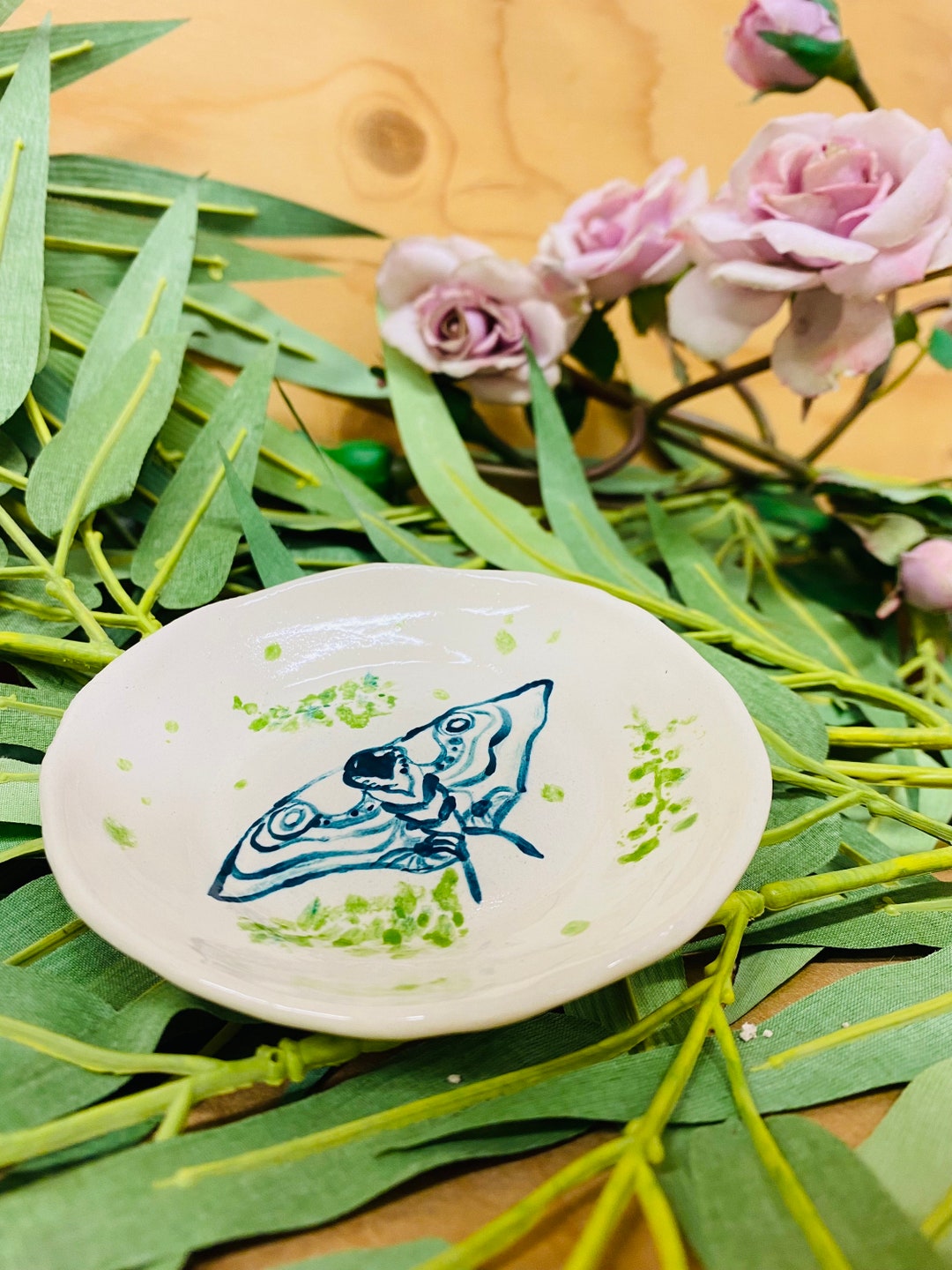 Moth Trinket Plate Ellies Tattoo the Last of Us - Etsy UK