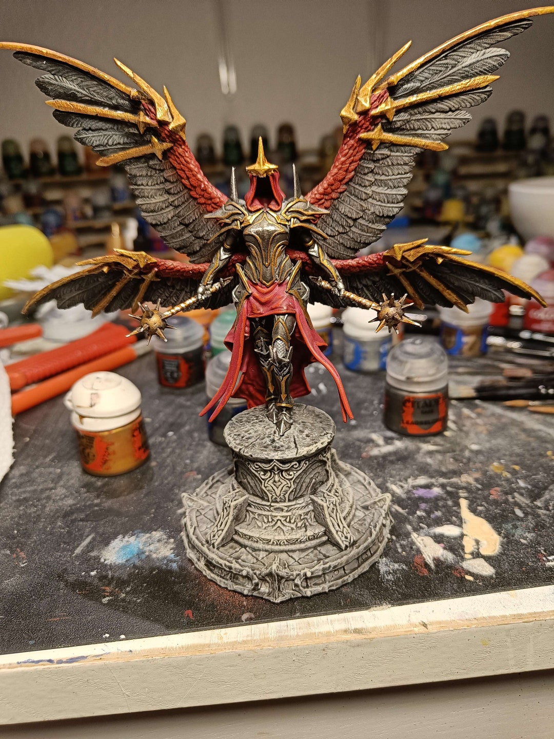 Angel Starlight Seraph Wargaming Roleplaying Miniature - Etsy