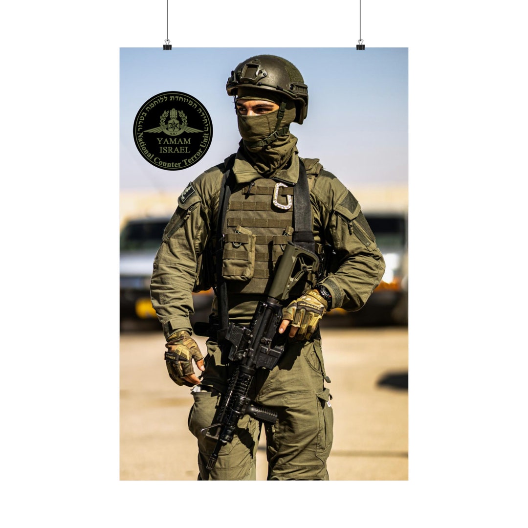 Israeli YAMAM Matte Vertical Poster - Etsy