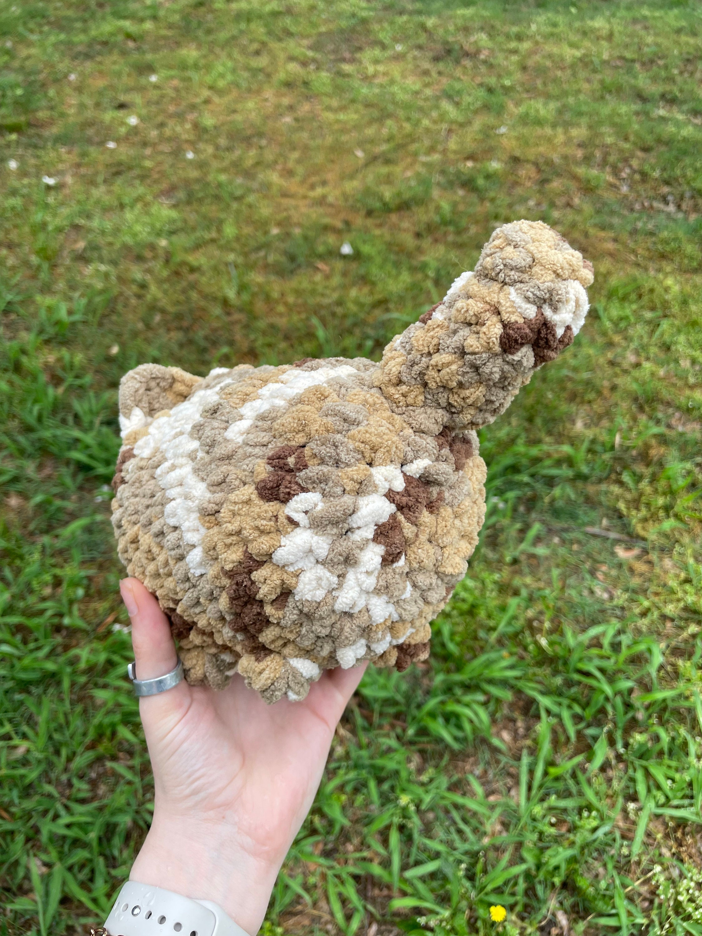 Mocha Crochet Loaf Cat Plush Amigurumi Chubby Cat Handmade Crochet Cat ...